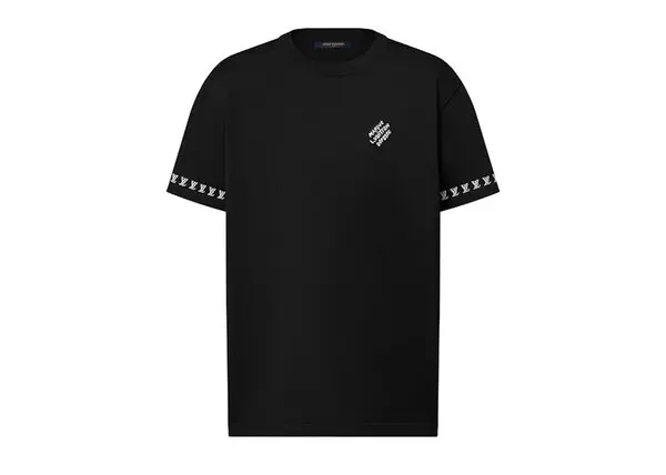 LOUIS VUITTON Shortsleeved Cotton Crewneck