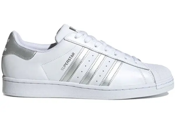 Adidas Superstar Sneakers - Cloud White/silver Metallic