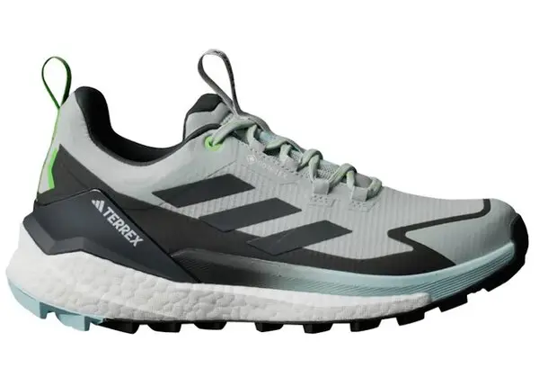 Adidas Terrex Free Hiker 2.0 Low Goretex - Semi Flash Aqua/carbon/lucid Lime