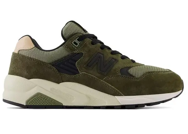 NEW BALANCE 580 Sneakers - Dark Olivine/dolce