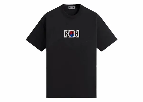 Kith Seoul Box Logo Tee Shirt - Black