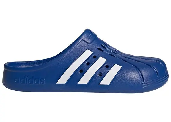 Adidas Adilette Clogs - Royal Blue/cloud White