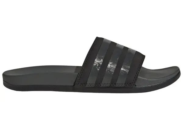 Adidas Adilette Comfort Slides - Core Black/grey Six