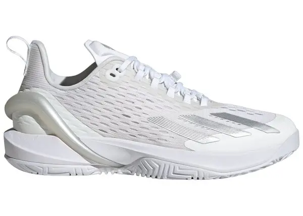 Adidas Adizero Cybersonic Athletic Shoes - Cloud White/silver Metallic/grey One