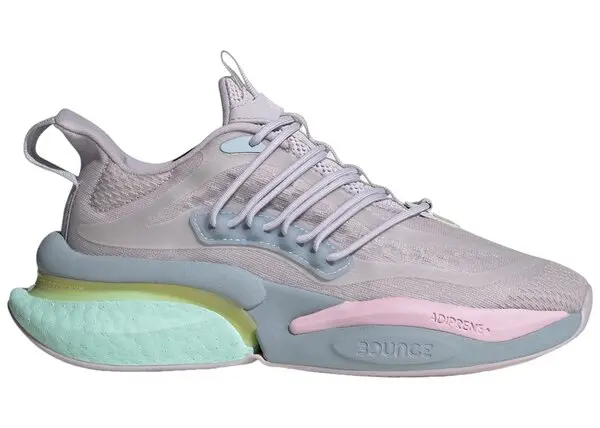 Adidas Alphaboost V1 - Silver Dawn/orchid Fusion/almost Yellow
