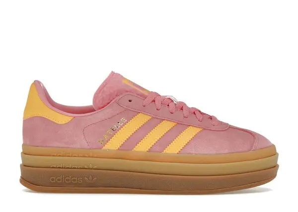 Adidas Gazelle Bold Sneakers - Bliss Pink/spark/gum