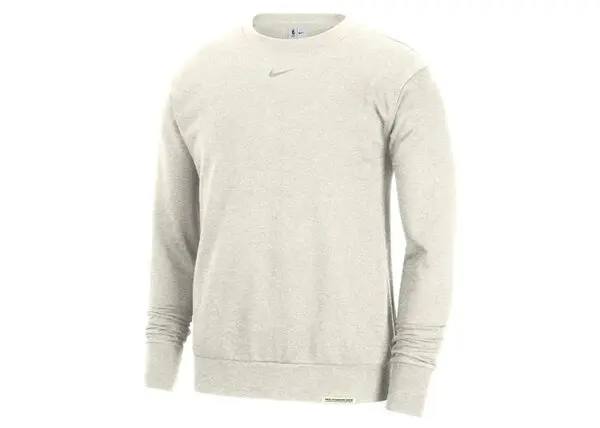 Nike Nba Team 31 Standard Issue Dri-fit Loose Fit Sweatshirt - Phantom Heather/rattan