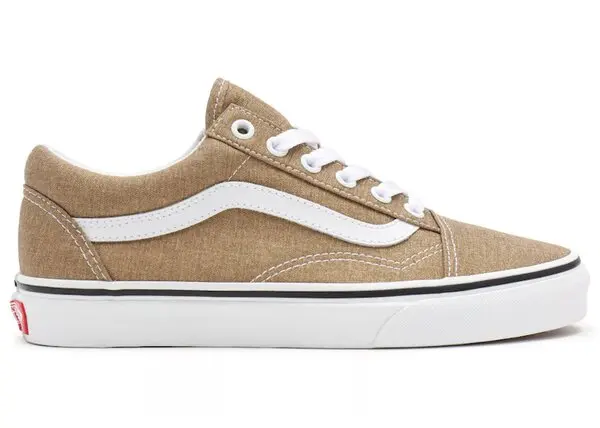 VANS Old Skoolin Sneakers - Bronze Age/true White