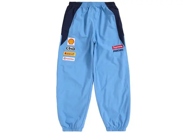 Supreme Ducati Track Pant - Light Blue