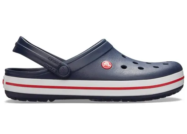 CROCS Crocband Clog - Marine/white/red