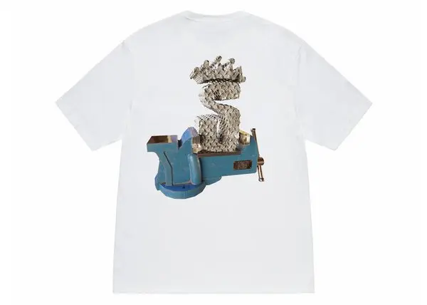 StÜssy Tuff Stuff Tee Shirt - White