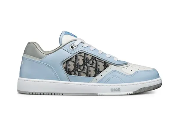 Dior B27 Low Top Sneakers - Light Blue/white/beige