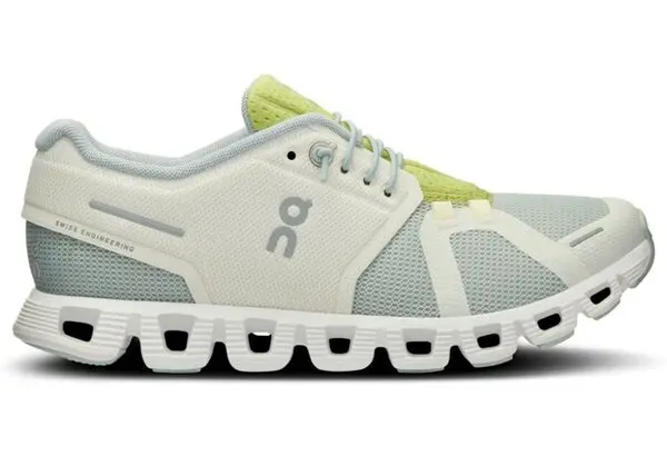 On Running Cloud 5 Push Sneakers - Glacier/zest