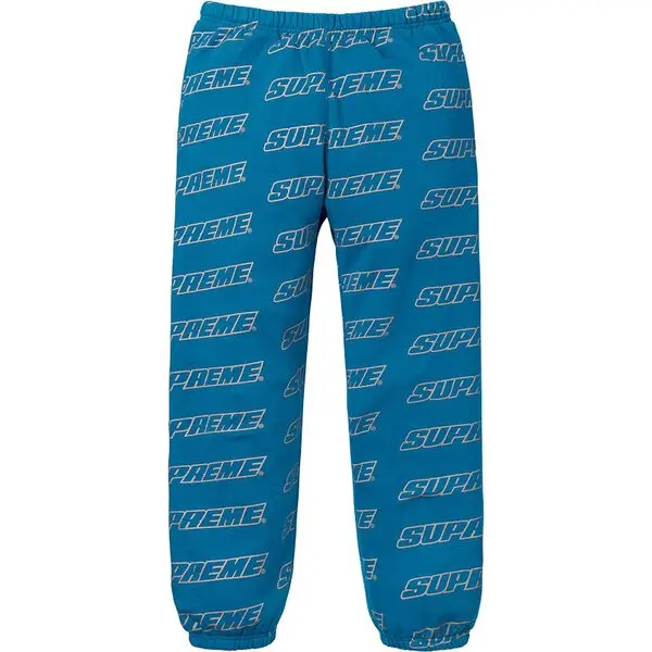Supreme Repeat Sweatpant - Dark Aqua