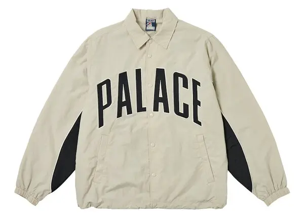 PALACE Archway Coach Jacket - Arctic Grey
