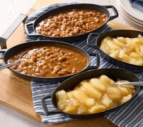 CORKY'S Bbq 1-lb Of Cinnamon Apples Or Baked Beans