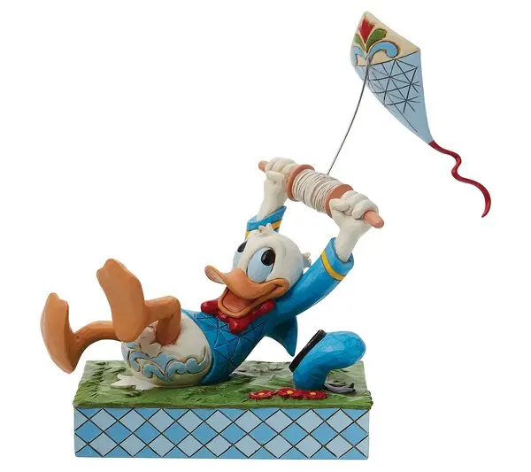JIM SHORE Disney Traditions Donald With Kite