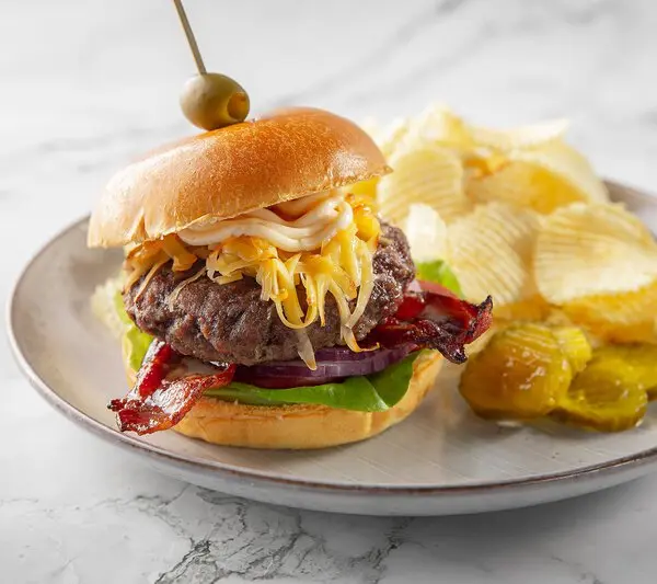 RASTELLI'S 5 Oz. Black Angus Triple Blend Eef Burgers - One-color