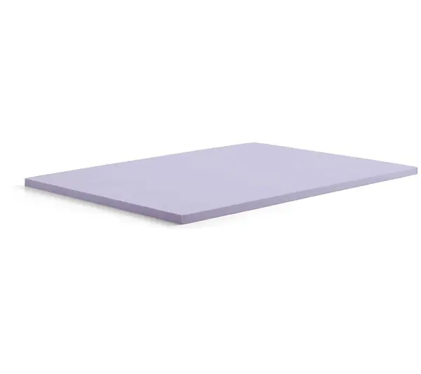 LUCID 2 Lavender And Gel Memory Foam Mattresstopper Queen