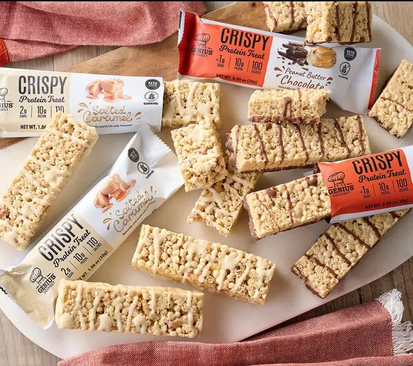 GENIUS GOURMET Count Individually Wrapped Protein Bars