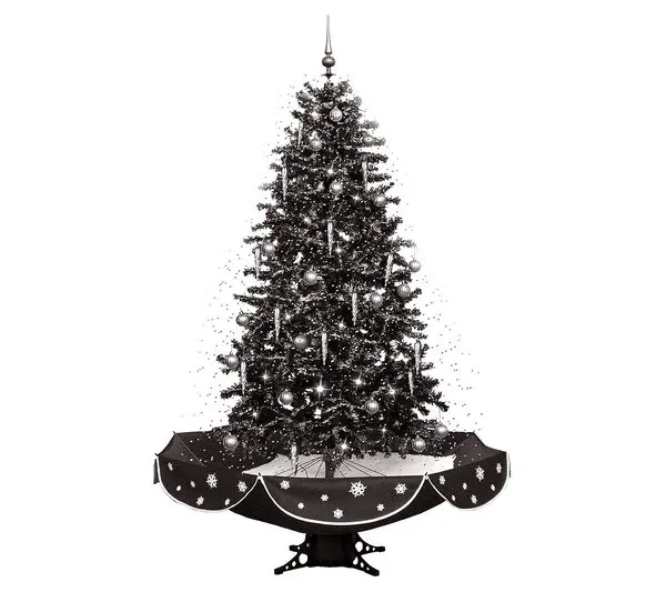 FRASER HILL FARM Let It Snow Series 75-in. Musi Cal Christmas T