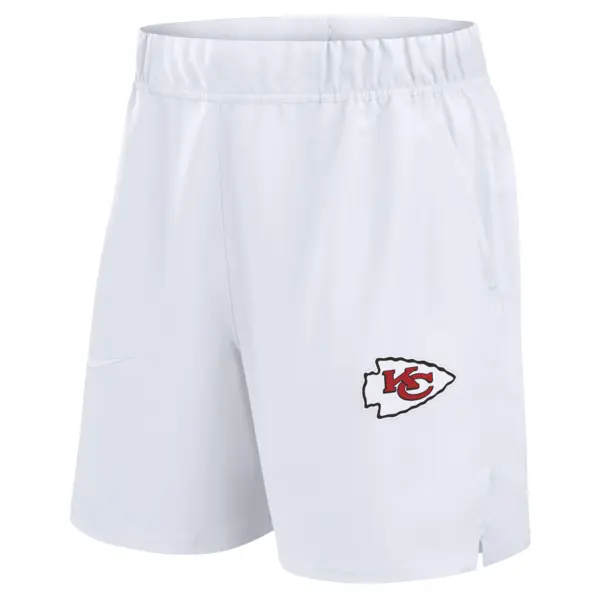 Nike Kansas City Chiefs Blitz Victory Dri-Fit Nfl Shorts White