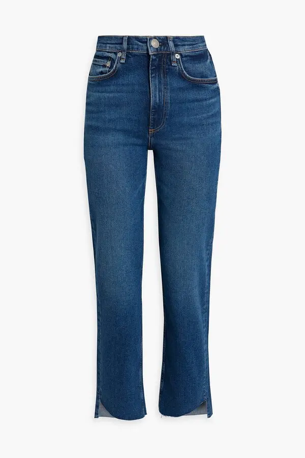 Rag & Bone Cropped High-rise Jeans