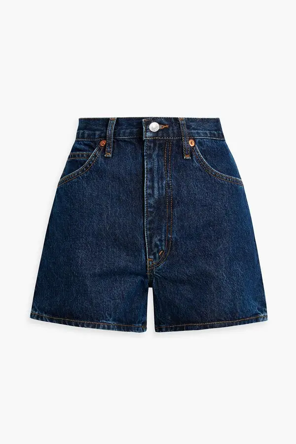 RE/DONE Denim Shorts - Dark Denim