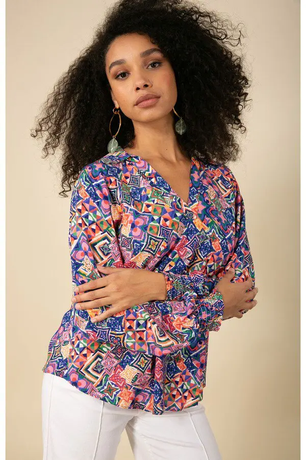 Hale Bob Palmer Top - Multicolor
