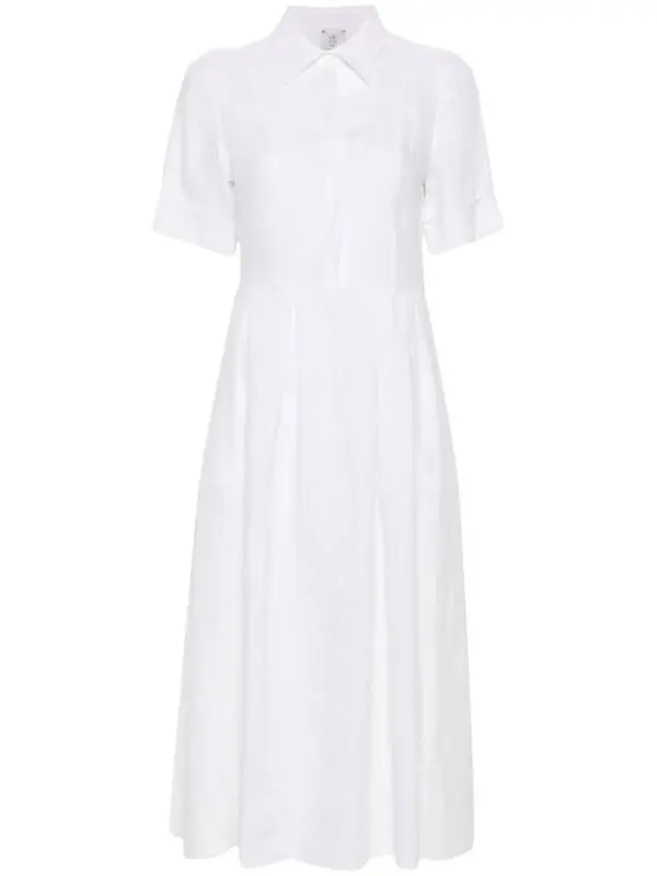 Eleventy Linen Midi Dress