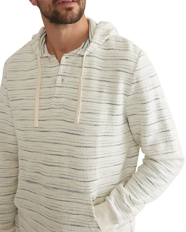 Marine Layer Portola Beach Hoodie - Blue Stripe