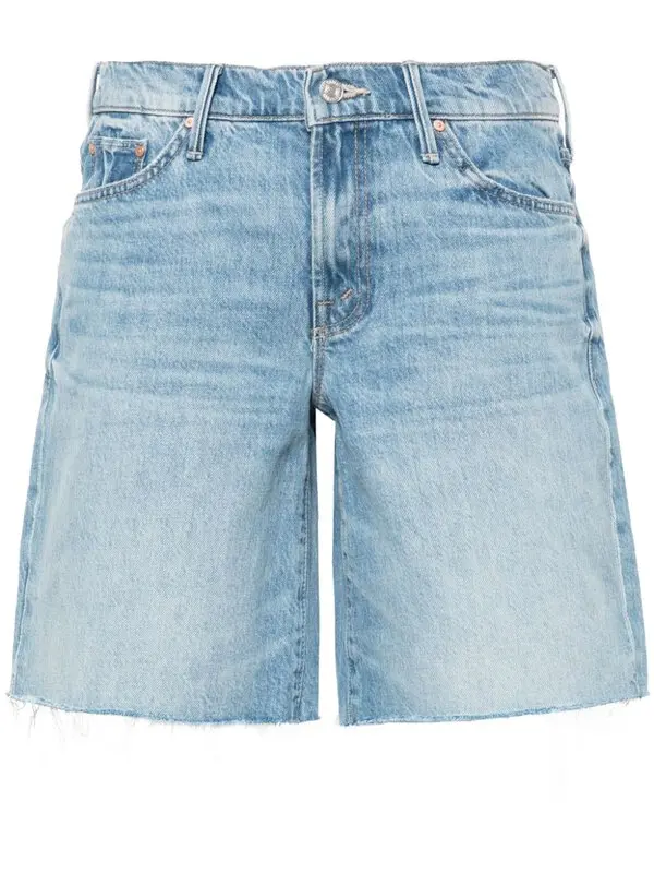 MOTHER Undercover Denim Shorts