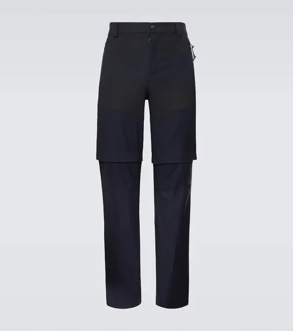 Loro Piana High-rise Wool-blend Track Pants