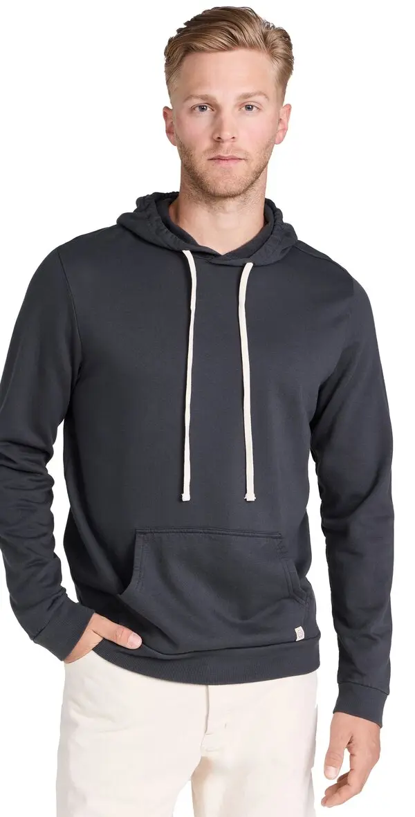 Marine Layer Pullover Hoodie - Asphalt Grey