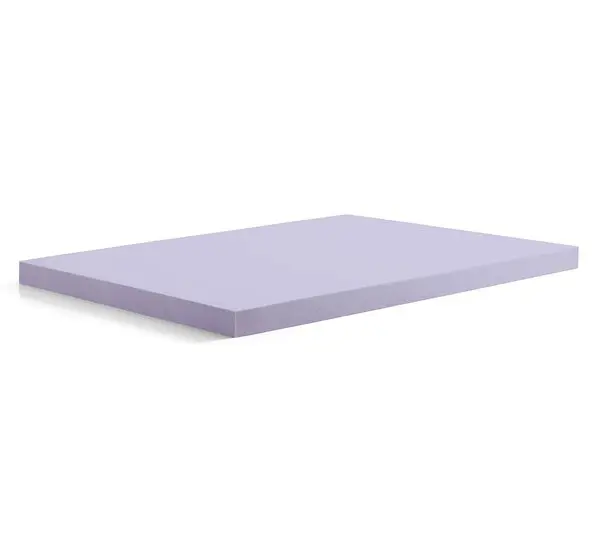 LUCID 4' Lavender And Gel Memory Foam Mattress Opper King