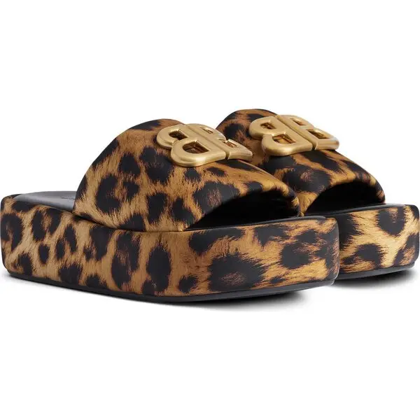 Balenciaga Rise Platform Slide Sandal