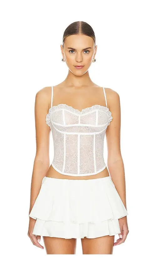 KIM SHUI Bustier Top