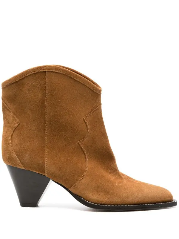 Isabel Marant Darizo 60mm Suede Boots - Brown