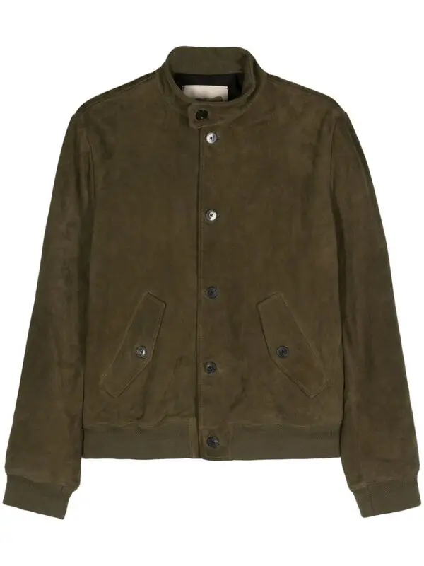 Zadig&Voltaire Button-up Suede Jacket