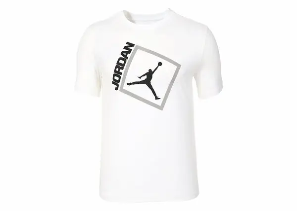JORDAN Jumpman Box Short Sleeve T-shirt - White