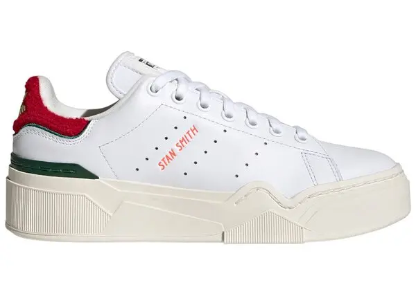 Adidas Stan Smith Bonega 2b - Cloud White/better Scarelet Red/collegiate Green