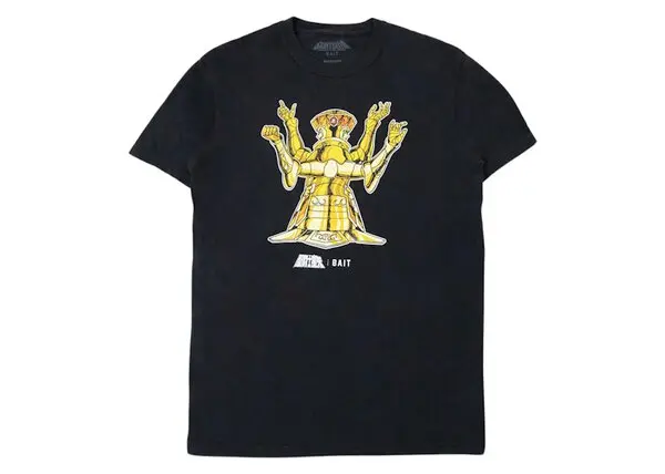 BAIT X Saint Seiya Gemini Gold Foil Tee Shirt