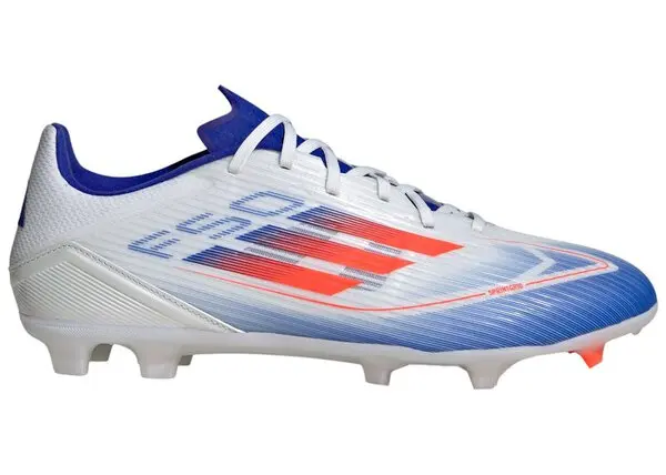 Adidas F50 League Ground - Cloud White/solar Red/lucid Blue