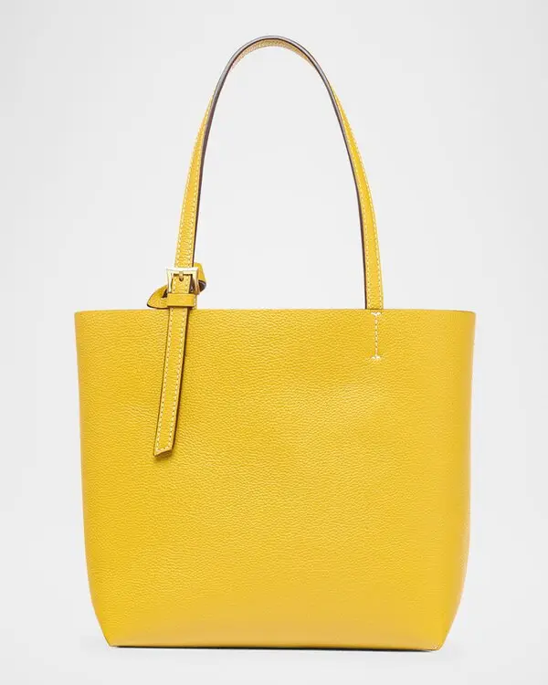 Mcm Himmel Reversible Visetos Monogram Tote - Lemon Gold