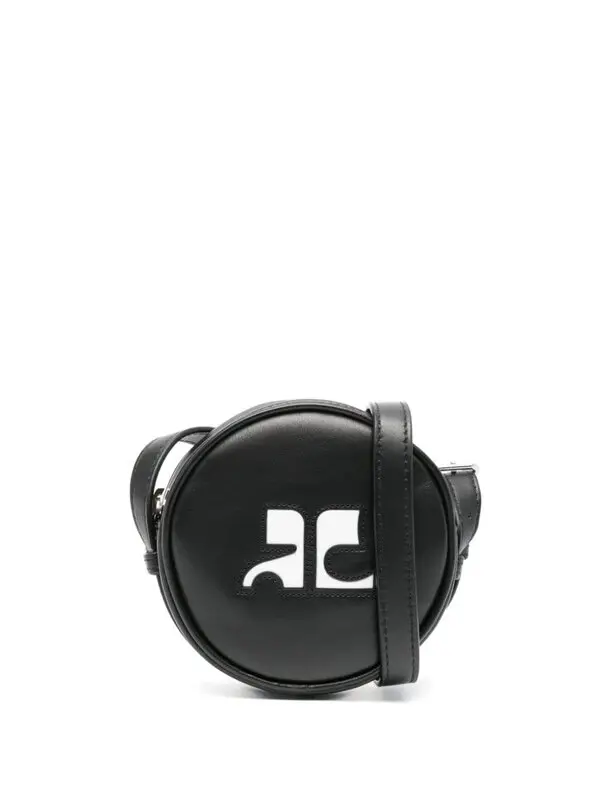 COURREGES Reedition Circle Bag - Black