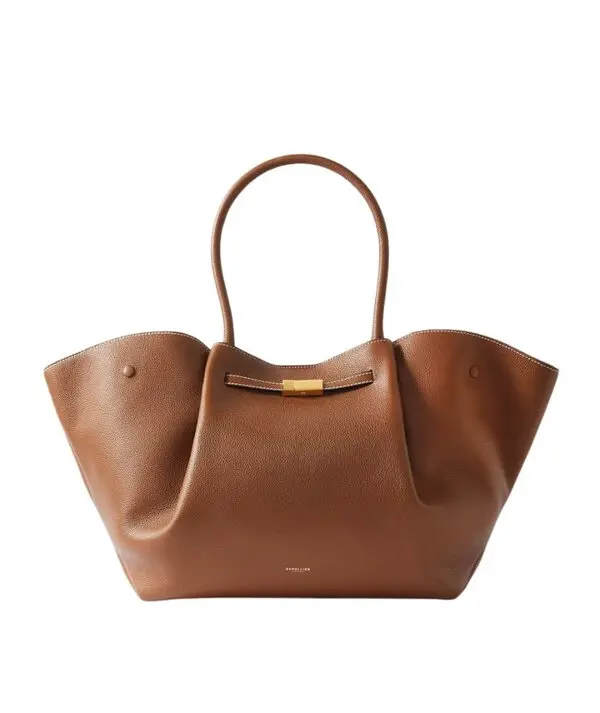 DEMELLIER New York Textured-leather Tote