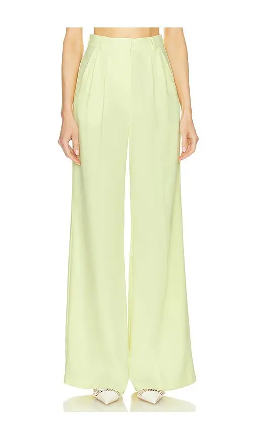 Amanda Uprichard Jane Pants - Butter Yellow