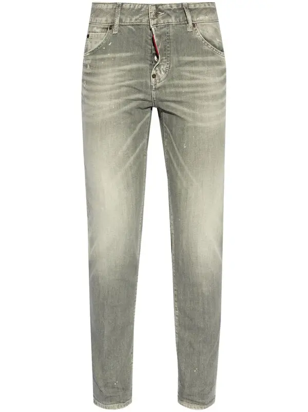 Dsquared2 Logo Patch Jeans