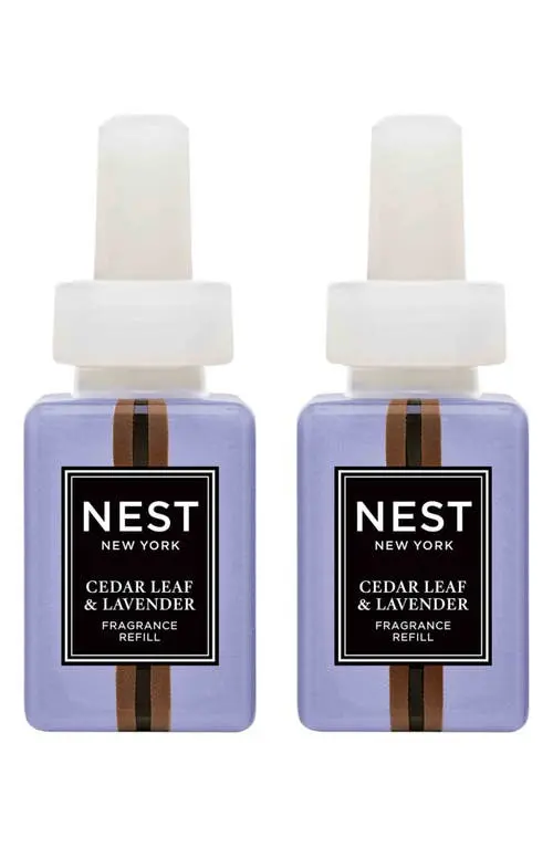 NEST NEW YORK X Pura Home Fragrance Diffuser Refill Duo - Cedar Leaf