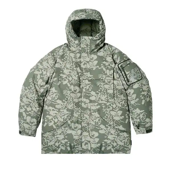 Palace Gore-Tex Cargo Down Parka - Green | Editorialist